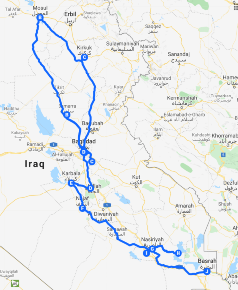 Iraq Independent Travel Guide - Quit and Go Travel